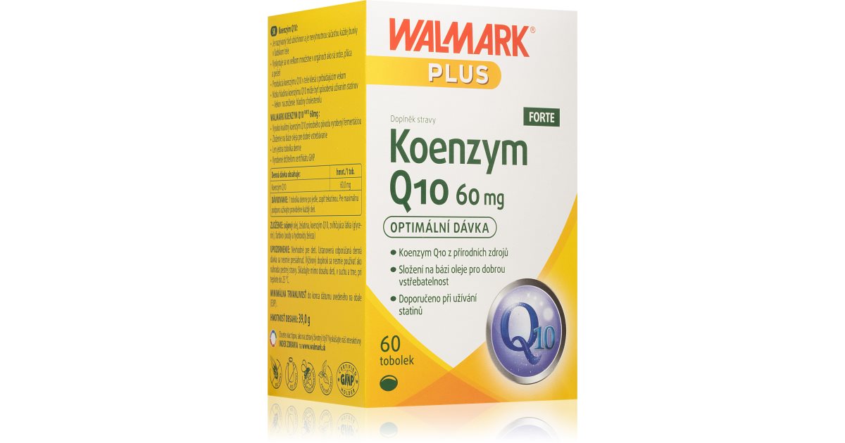 Walmark Koenzym Q10 FORTE kapsuly s koenzýmom Q10 | notino.sk