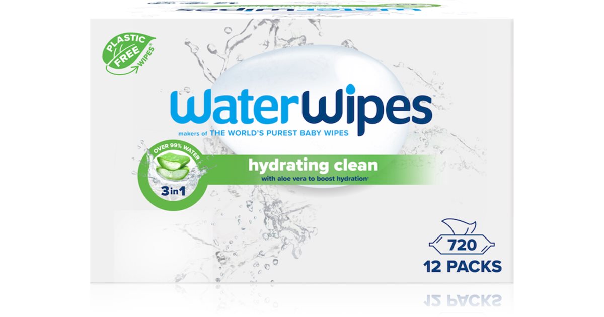 WaterWipes Hydrating Clean refreshing wet wipes | notino.co.uk