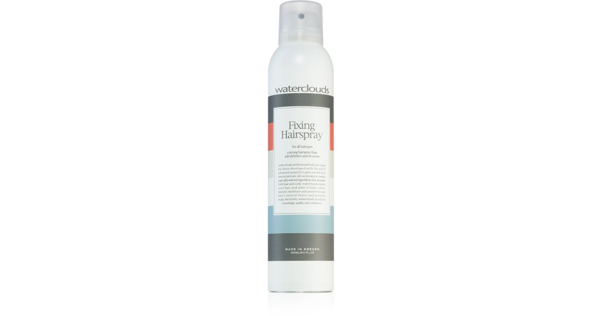 Waterclouds Fixing Hair Spray Hairspray - Strong Hold for definition ...