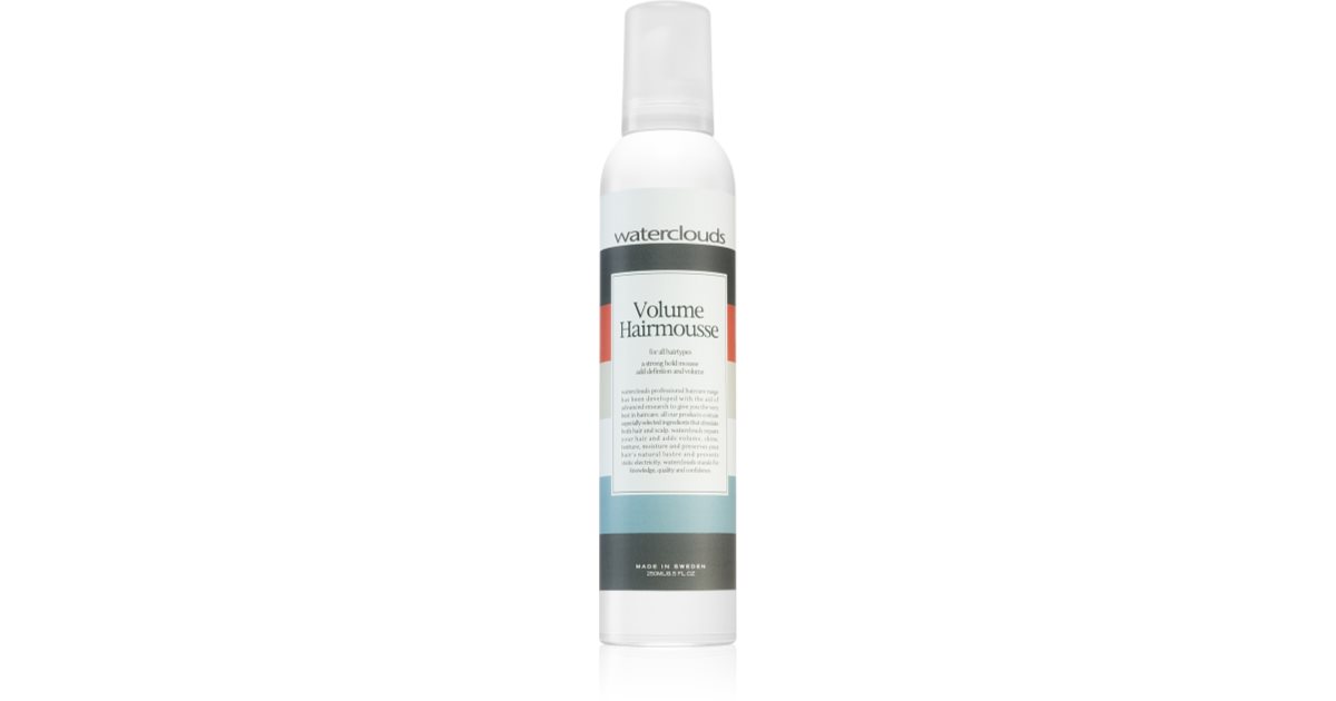 Waterclouds Volume Hair Mousse mousse cheveux pour donner du volume ...