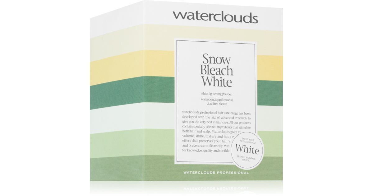 Waterclouds Snow Bleach White White Lightening Powder Lightening Powder ...