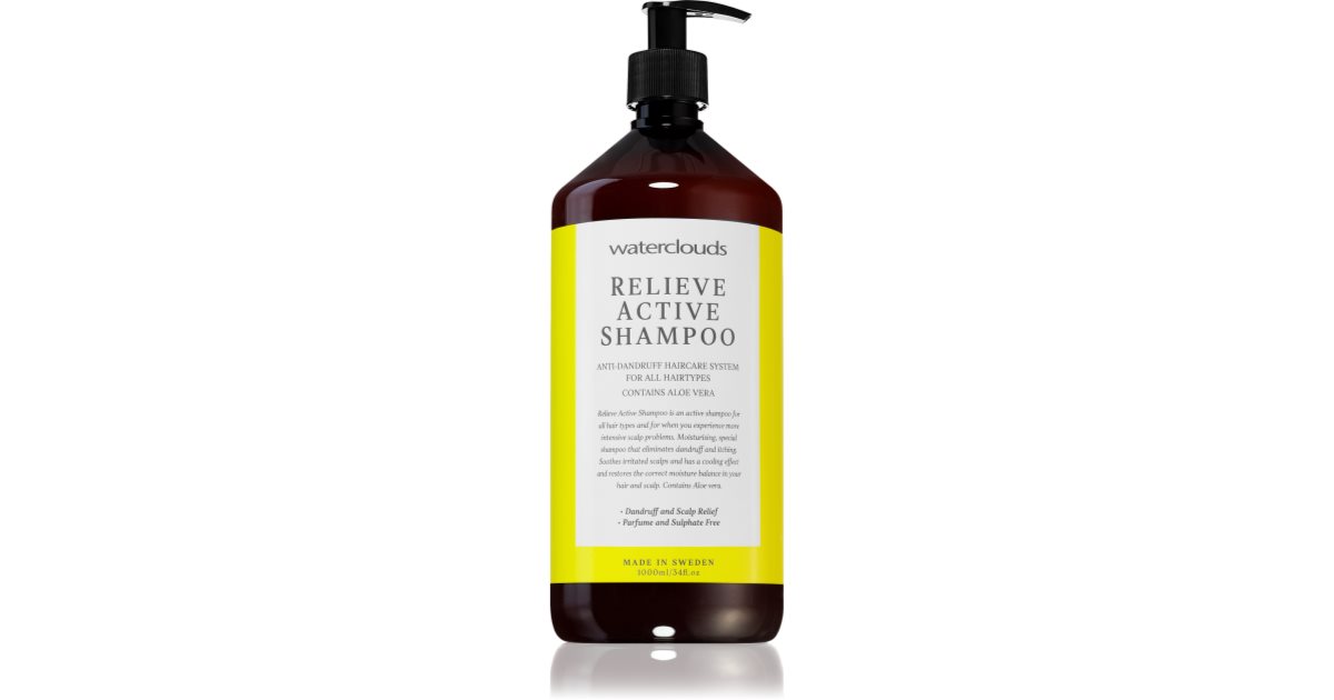 Waterclouds Relieve Active Shampoo Shampoo Mod skæl | notino.dk