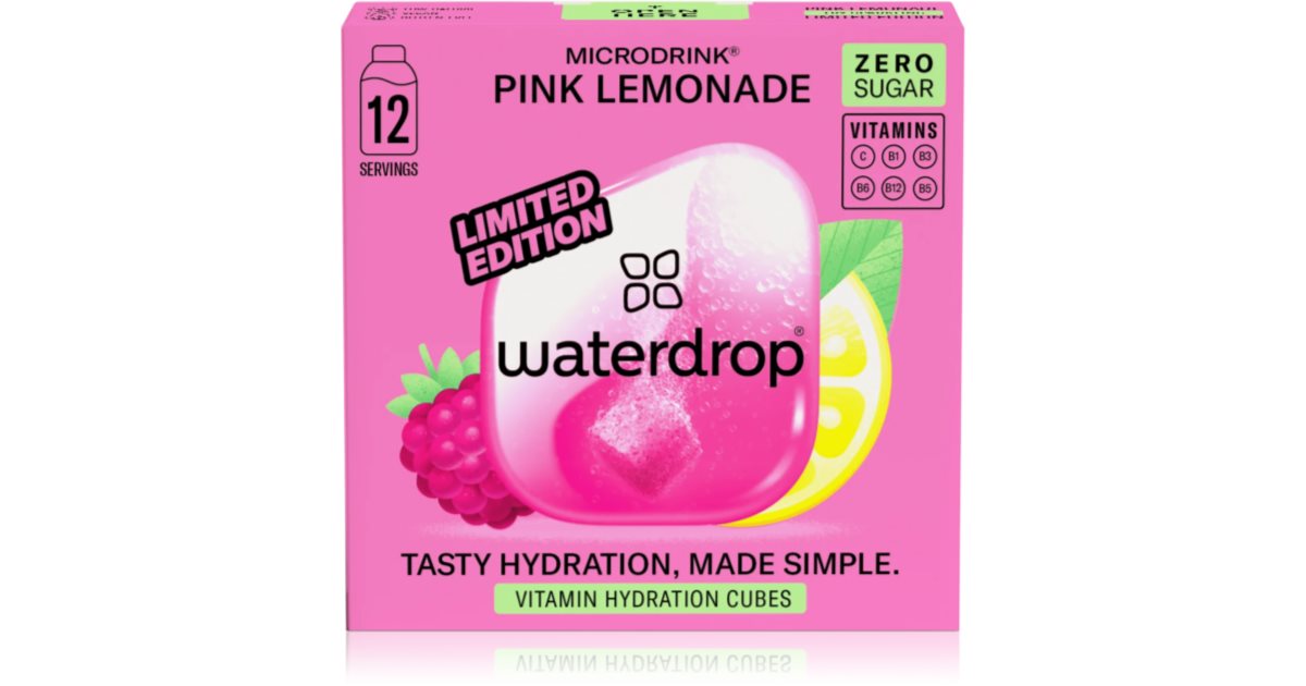 Waterdrop Microdrink Pink Lemonade micro-drink (editie limitata ...