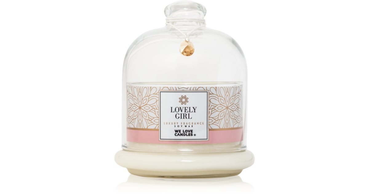 We Love Candles Gold Lovely Girl candela profumata | notino.it