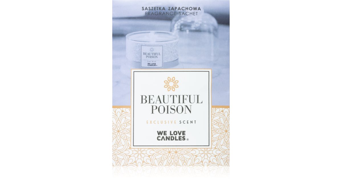 We Love Candles Gold Beautiful Poison scented sachet | notino.ie