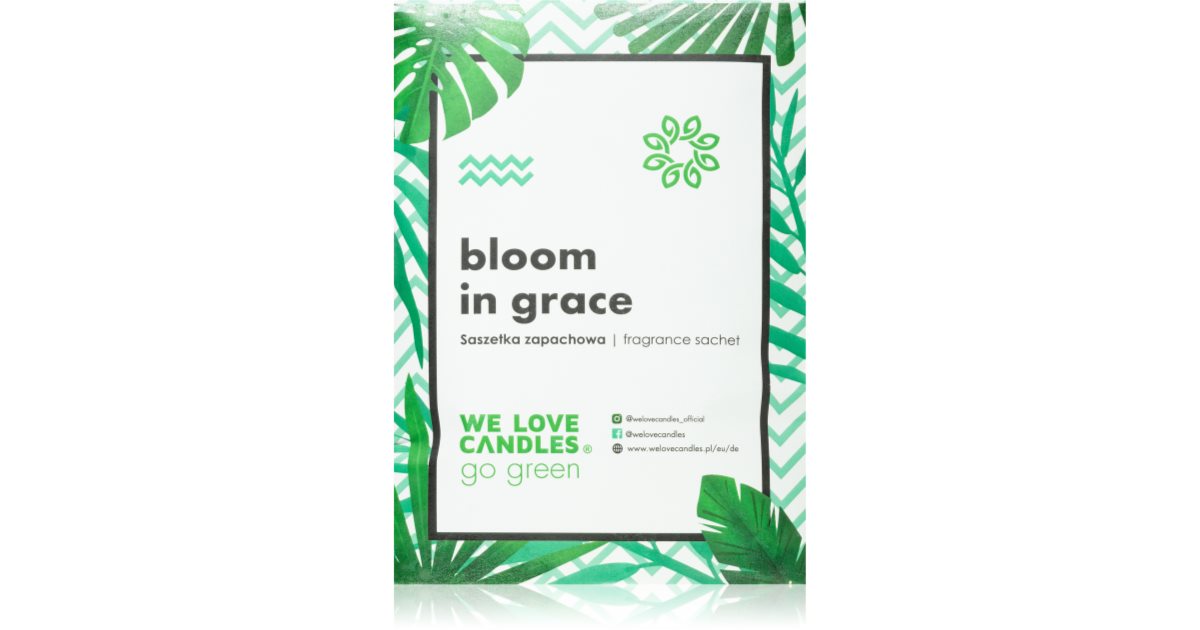 We Love Candles Go Green Bloom In Grace sachet parfumé | notino.fr