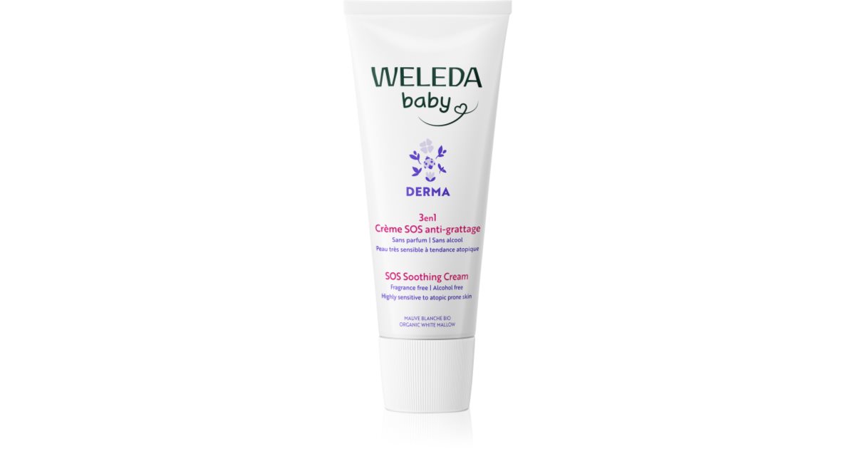 Weleda Baby Derma creme apaziguador para pele sensível | notino.pt
