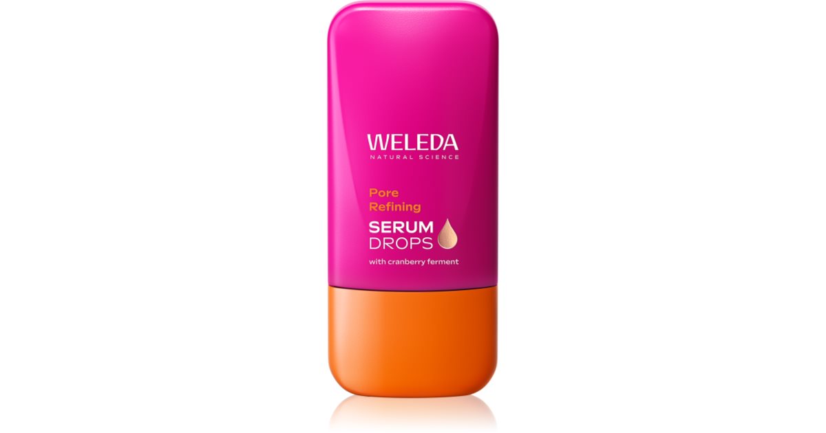 Weleda Serum Drops Pore Refining aufhellendes Serum zur Verkleinerung ...