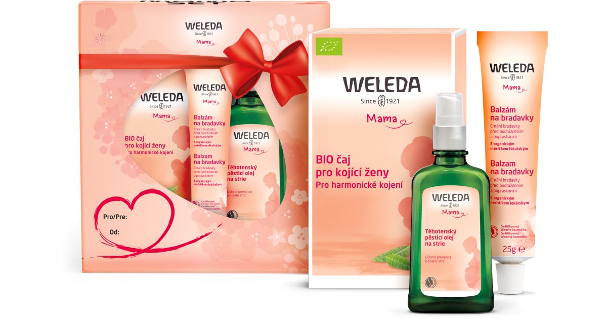 Weleda MAMA Set dárková sada (pro těhotné a kojící ženy) | notino.cz