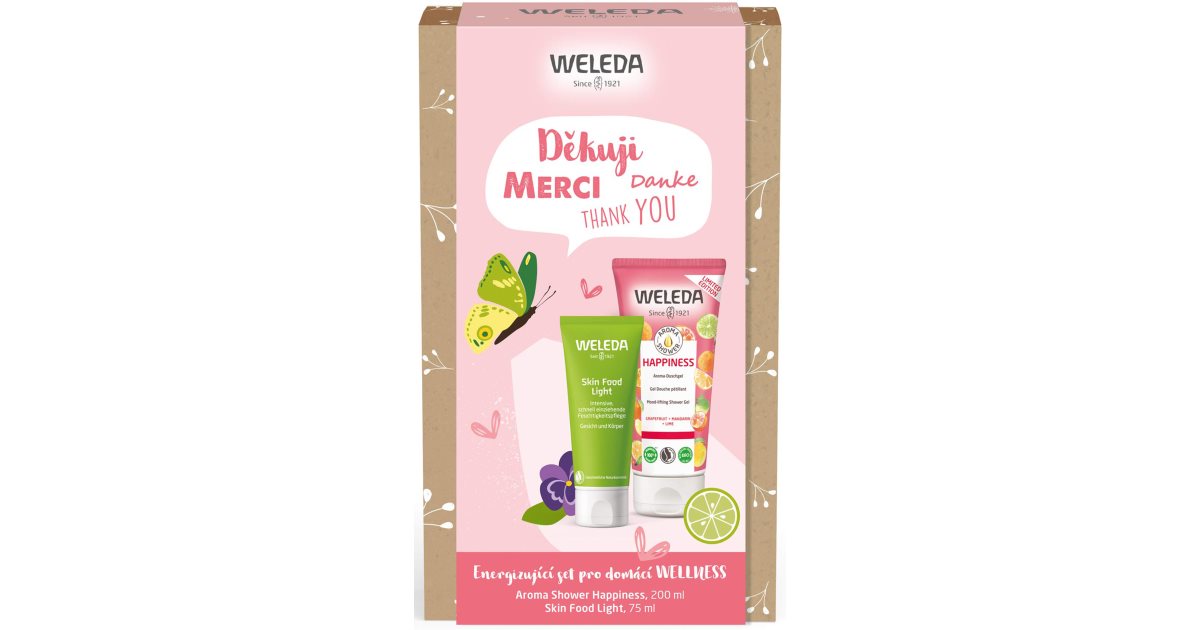 Weleda Děkuji Gift Set (for normal and dry skin) | notino.ie