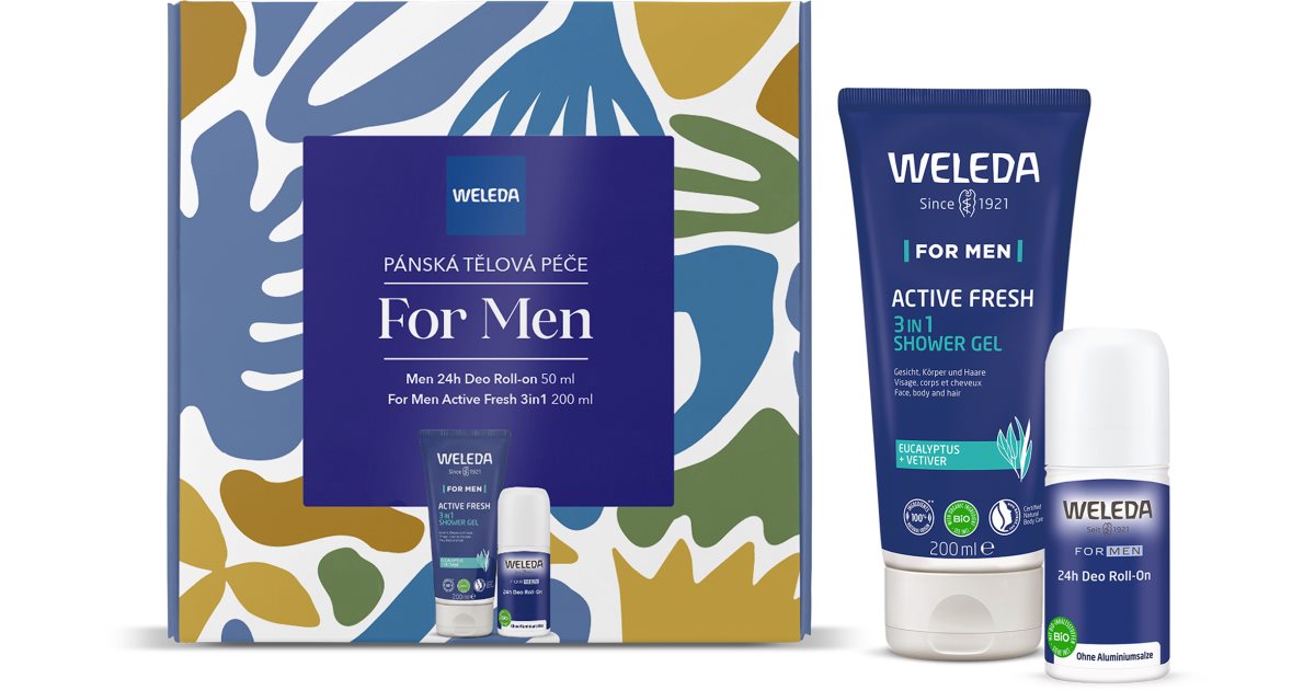 Weleda For Men Body care Set für Herren | notino.at