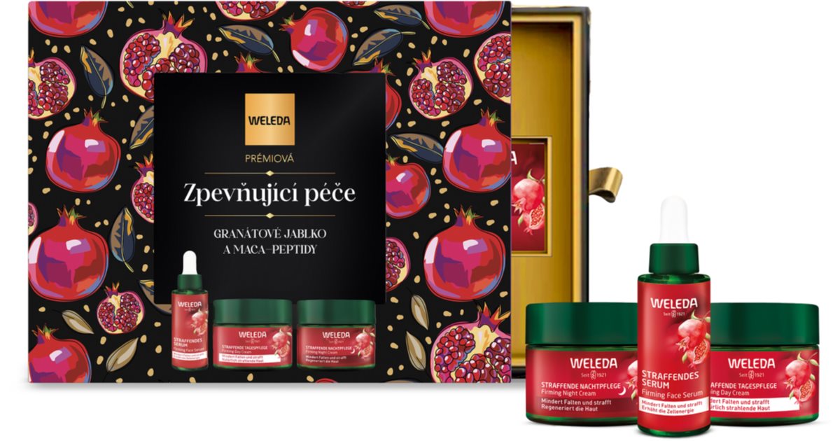 Weleda Pomegranate and Maca peptides coffret cadeau effet raffermissant ...