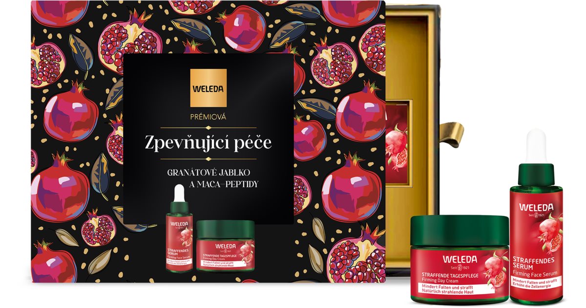 Weleda Pomegranate and Maca peptides SET I. coffret cadeau effet ...