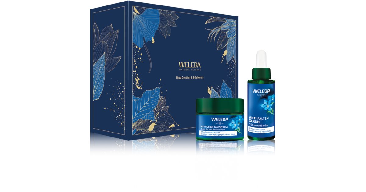 Weleda Blue Gentian & Edelweiss Gift Set with firming effect | notino.ie