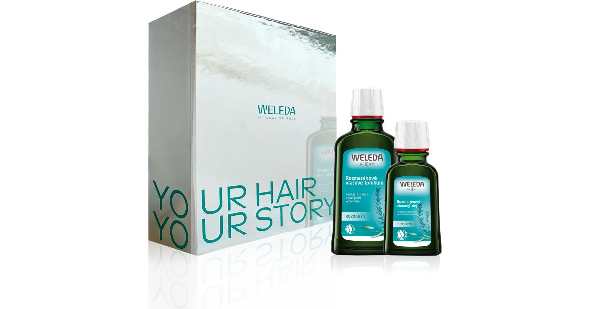 Weleda Rosemary gift set for hair growth and strengthening from the ...