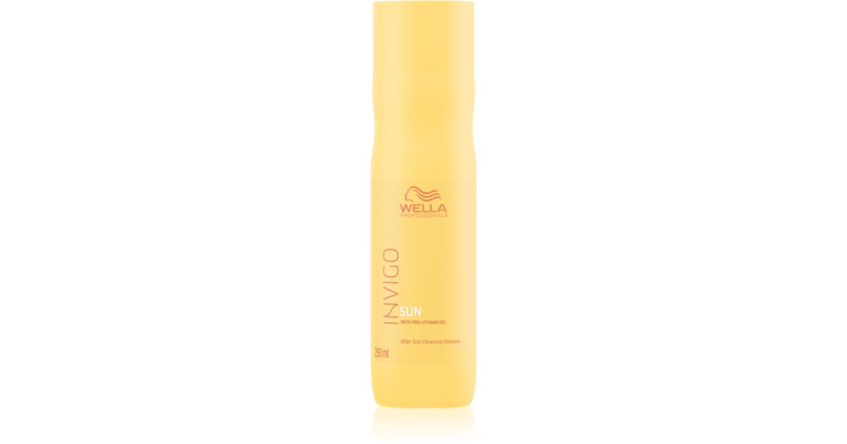 Wella Professionals Invigo Sun shampooing doux pour cheveux exposés au ...