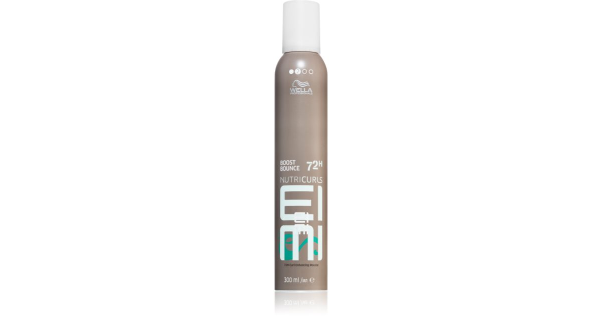 Wella Professionals Eimi Nutricurls Boost Bounce styling mousse for ...