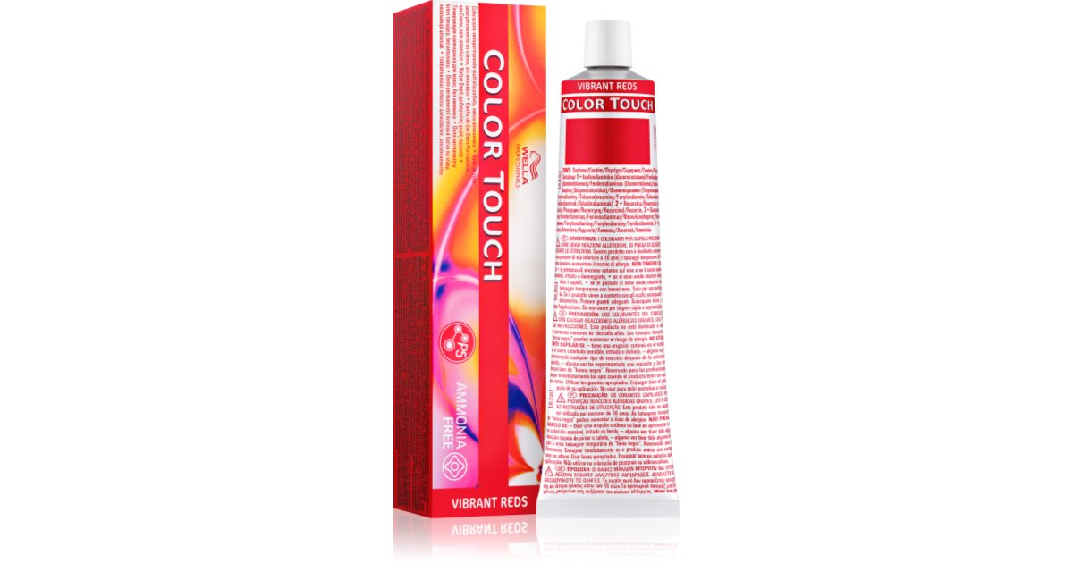 Wella Professionals Color Touch Vibrant Reds coloration cheveux | notino.be