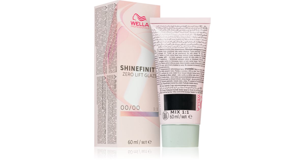 Wella Professionals Shinefinity Zero Lift Glaze coloration semi ...