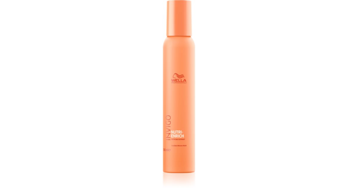 Wella Professionals Invigo Nutri-Enrich mousse hydratante pour cheveux ...
