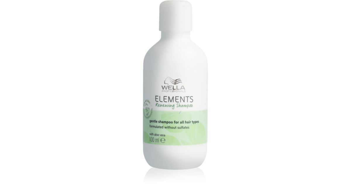 Wella Professionals Elements Renewing restoring shampoo for all hair ...