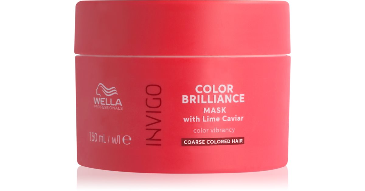Wella Professionals Invigo Color Brilliance Pflegemaske für gefärbtes ...