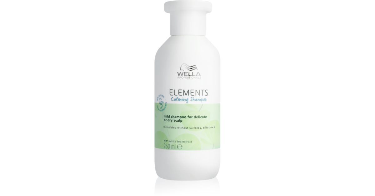 Wella Professionals Elements Calming hydrating and soothing shampoo for ...