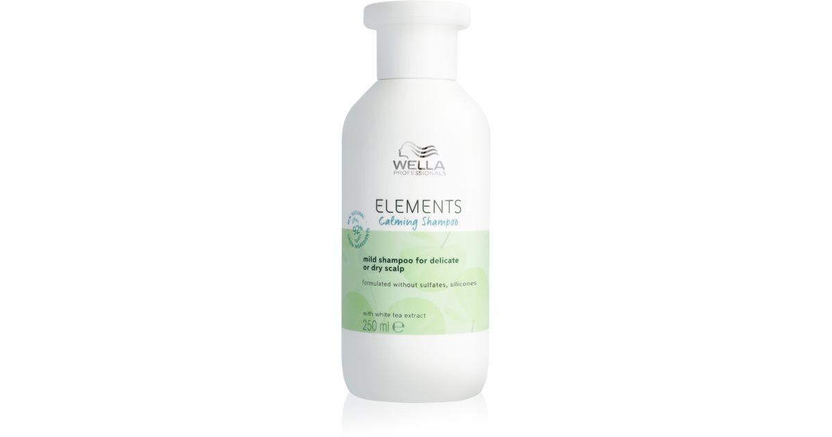 Wella Professionals Elements Calming champô hidratante e suave para o ...
