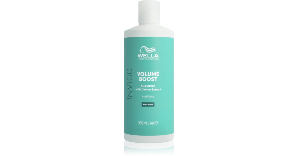 Wella Professionals Invigo Volume Boost Shampoo für mehr Haarvolumen ...