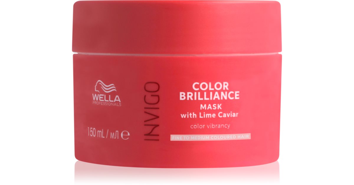 Wella Professionals Invigo Color Brilliance Hydrating Mask for fine ...