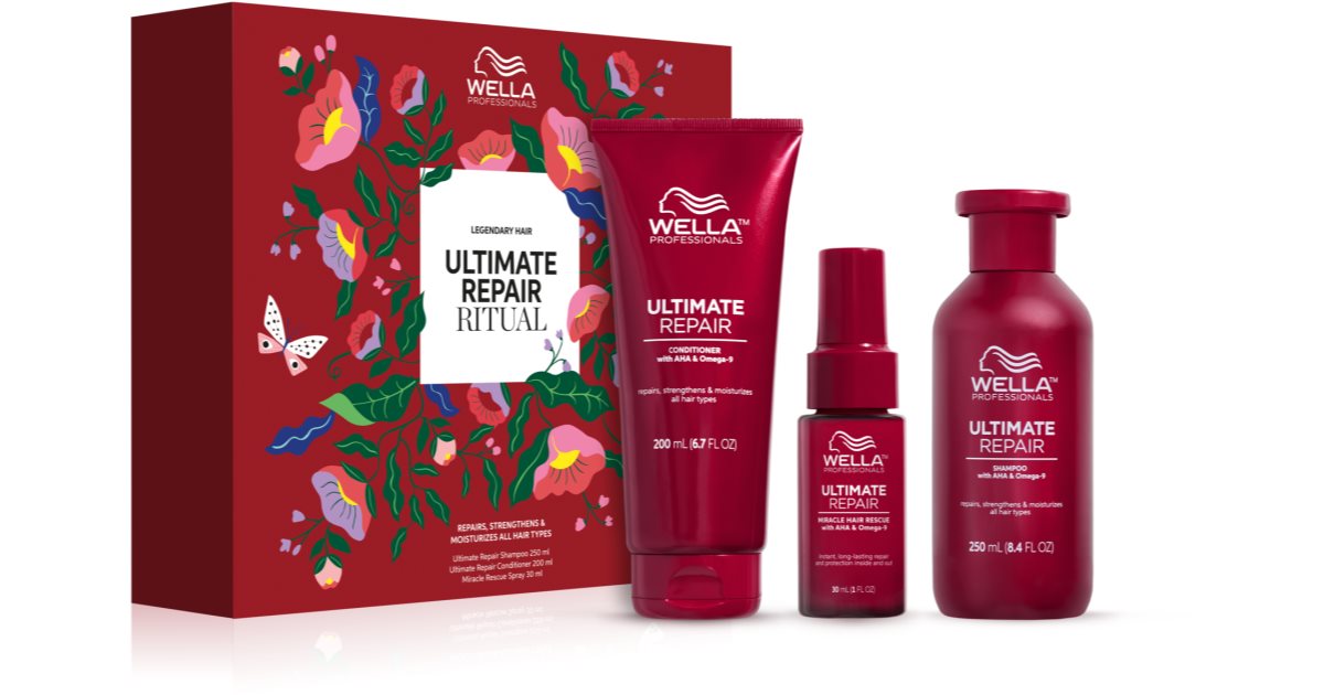 Wella Professionals Ultimate Repair Set Gift Set for damaged hair ...