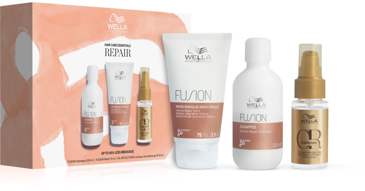 Wella Professionals Fusion gift set Spring(for damaged and fragile hair ...