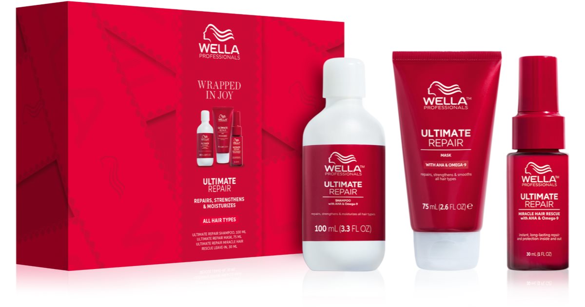 Wella Professionals Ultimate Repair kit voyage pour cheveux abîmés ...