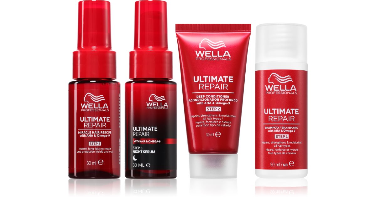 Wella Professionals Ultimate Repair Travel Set format voyage pour cheveux abîmés | notino.be