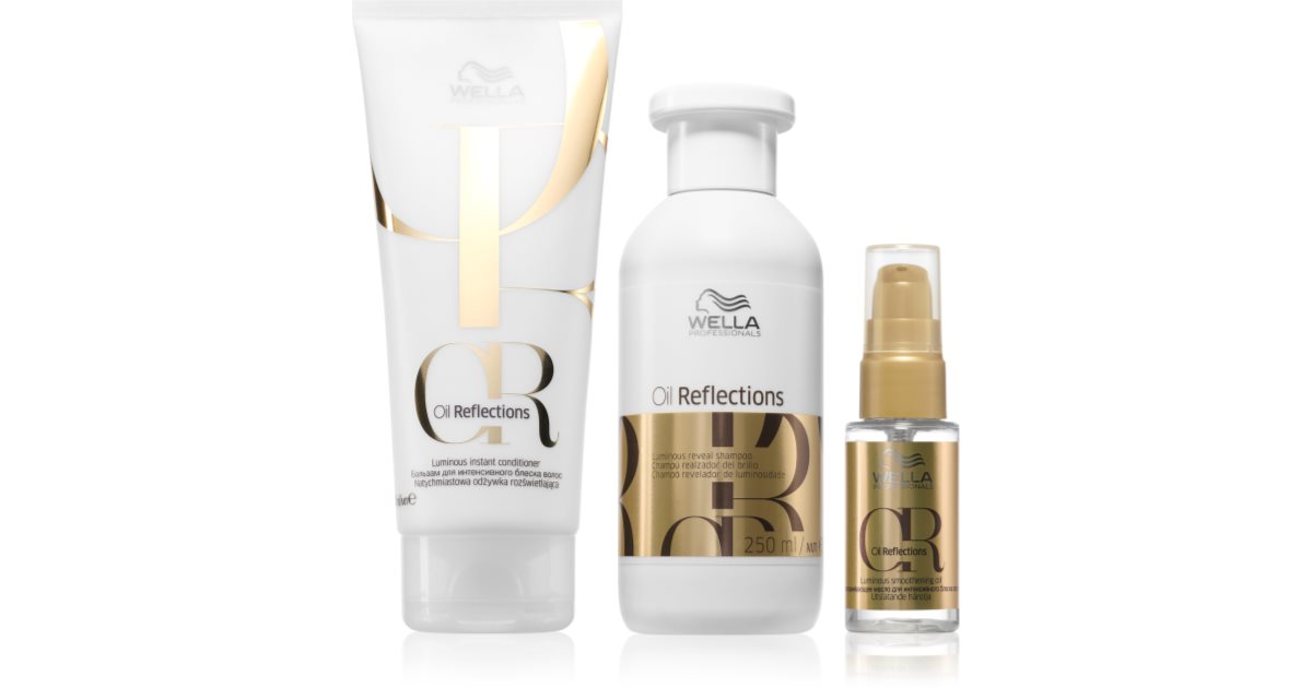 Wella Professionals Oil Reflections Set Economy Pack for shiny and soft ...