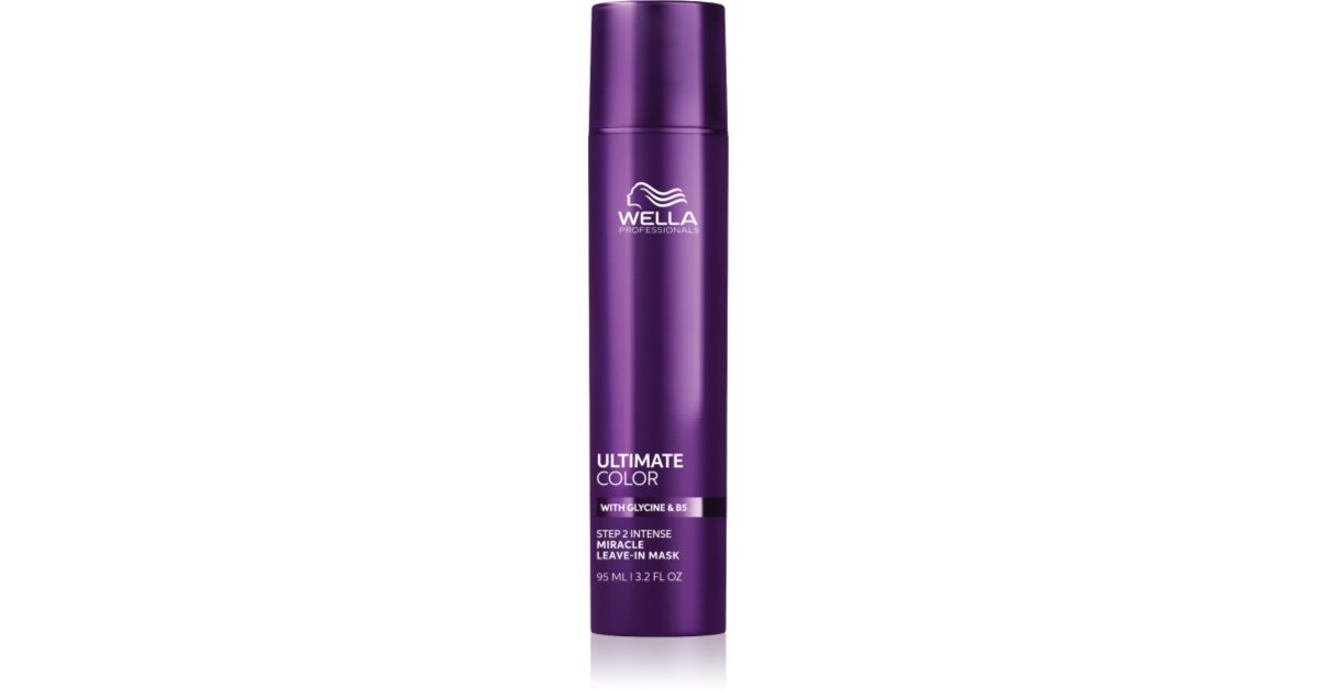 Wella Professionals Ultimate Color Leave-in Mask masque éclaircissant ...
