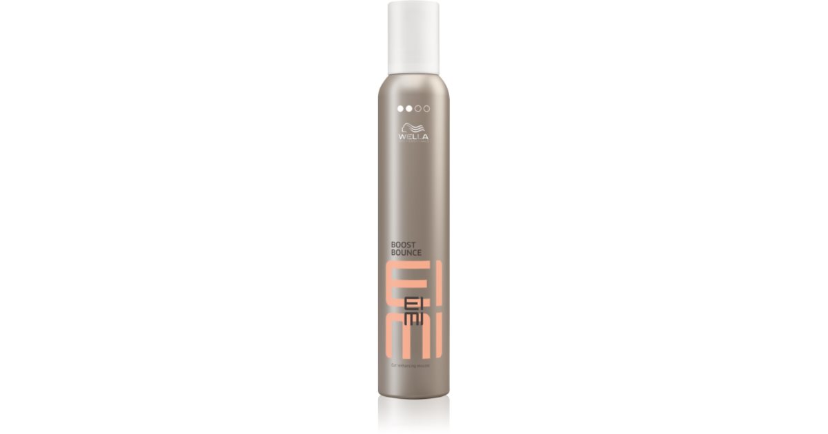 Wella Professionals Eimi Boost Bounce Styling Mousse For Wavy Hair ...