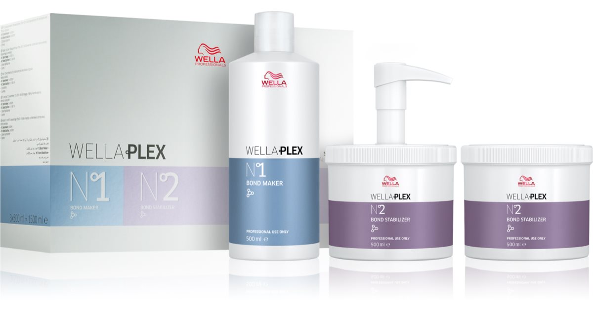 Wella Professionals Wellaplex Cosmetic Set II. (For Damaged Hair) for ...
