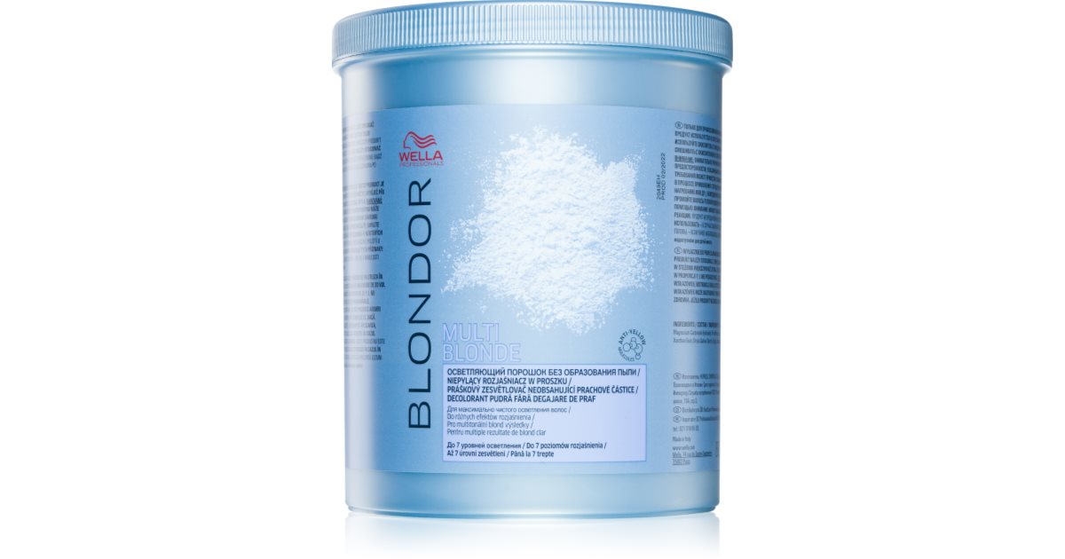 Recensione di Wella Professionals Blondor polvere decolorante | notino.it