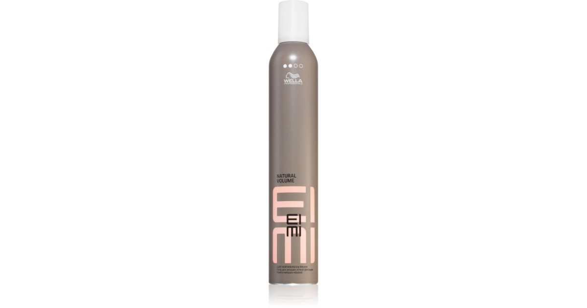 Wella Professionals Eimi Natural Volume Styling Mousse for volume ...
