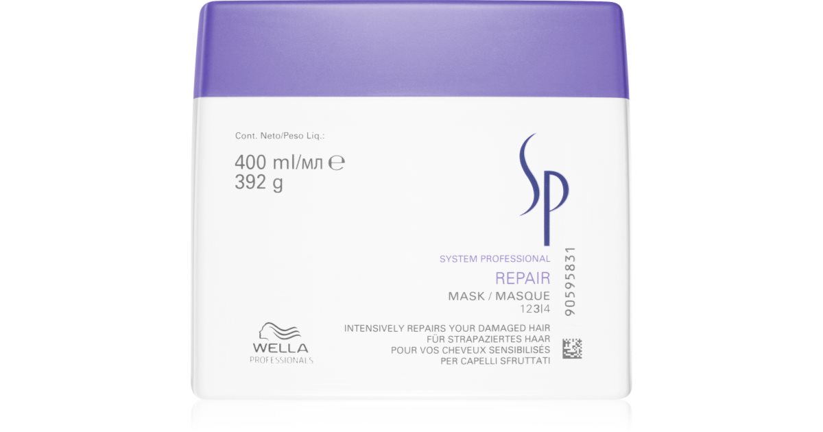 Wella Professionals SP Repair Mask for damaged, chemically-treated hair ...