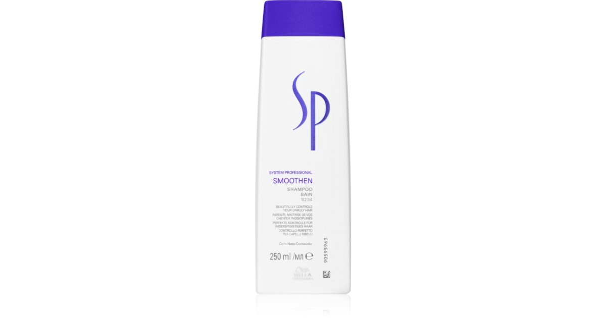 Wella Professionals SP Smoothen shampoo for unruly and frizzy hair ...