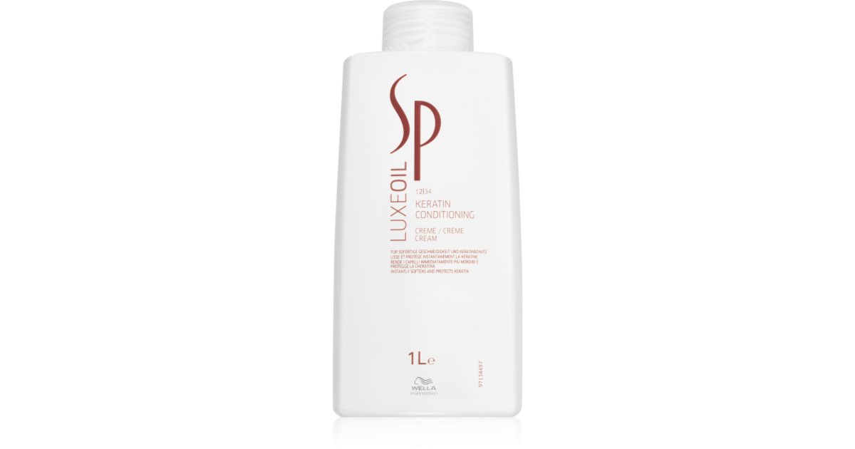 Wella Professionals SP Luxe Oil conditioner with keratin for damaged ...