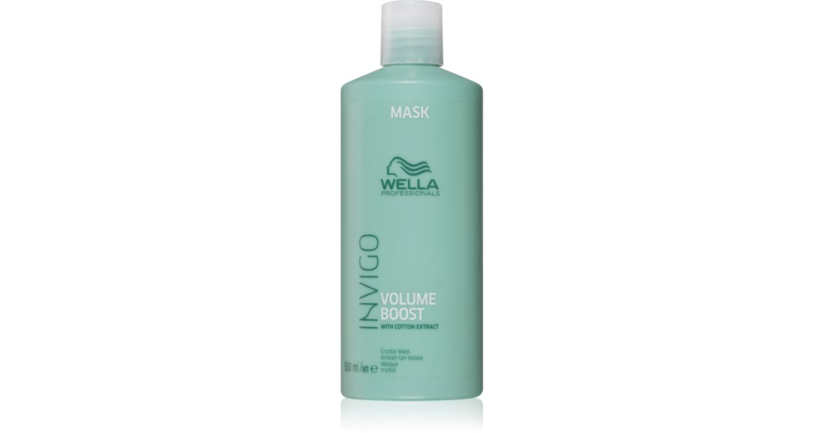 Wella Professionals Invigo Volume Boost Hair Mask for volume | notino.ie