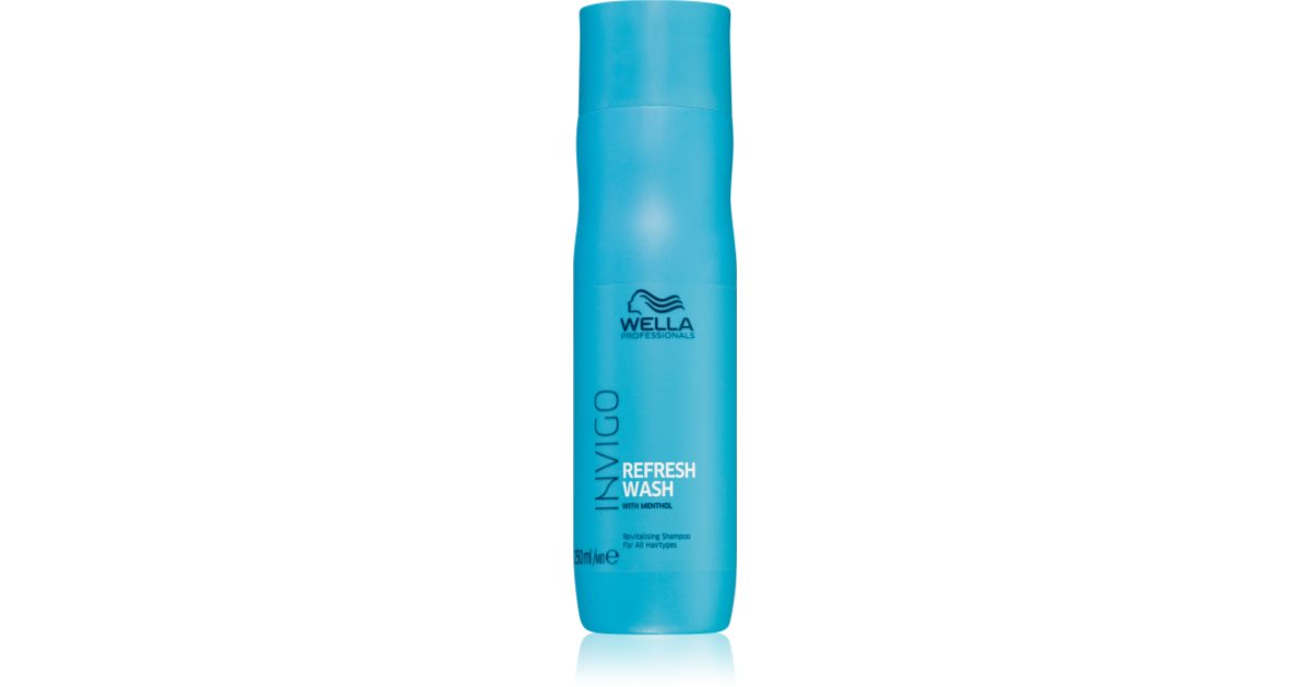Wella Professionals Invigo Refresh Wash Revitalizing Shampoo for all ...
