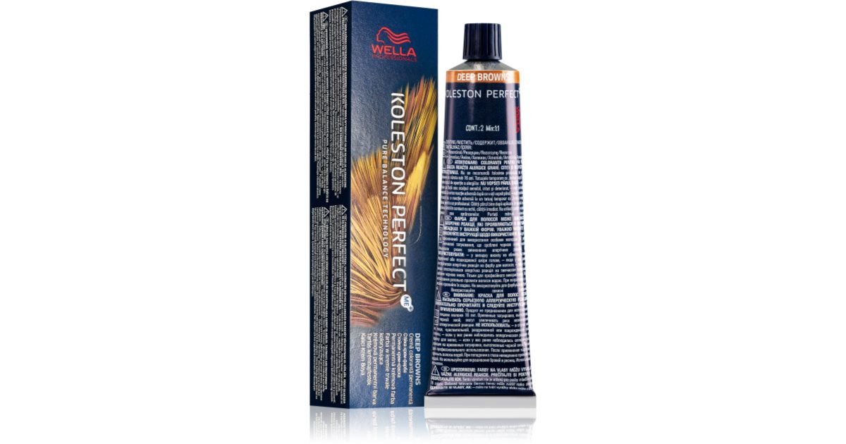 Wella Professionals Koleston Perfect ME+ Deep Browns Permanent Hair Dye ...