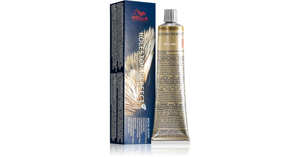 Wella Professionals Koleston Perfect ME+ Special Blonde permanent hair ...