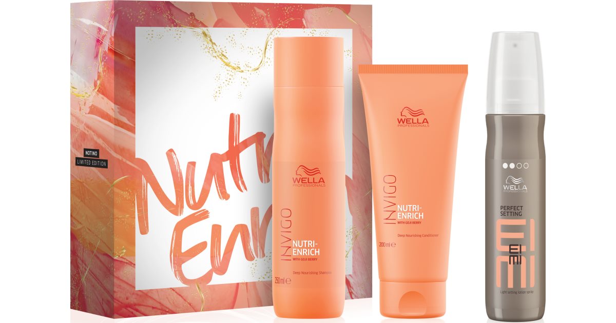 Wella Professionals Invigo Nutri-Enrich gift set (with nourishing and ...