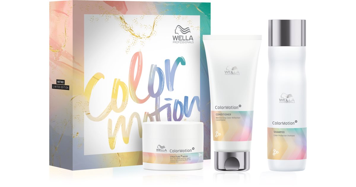 Wella Professionals ColorMotion+ gift set (for colour-treated hair ...