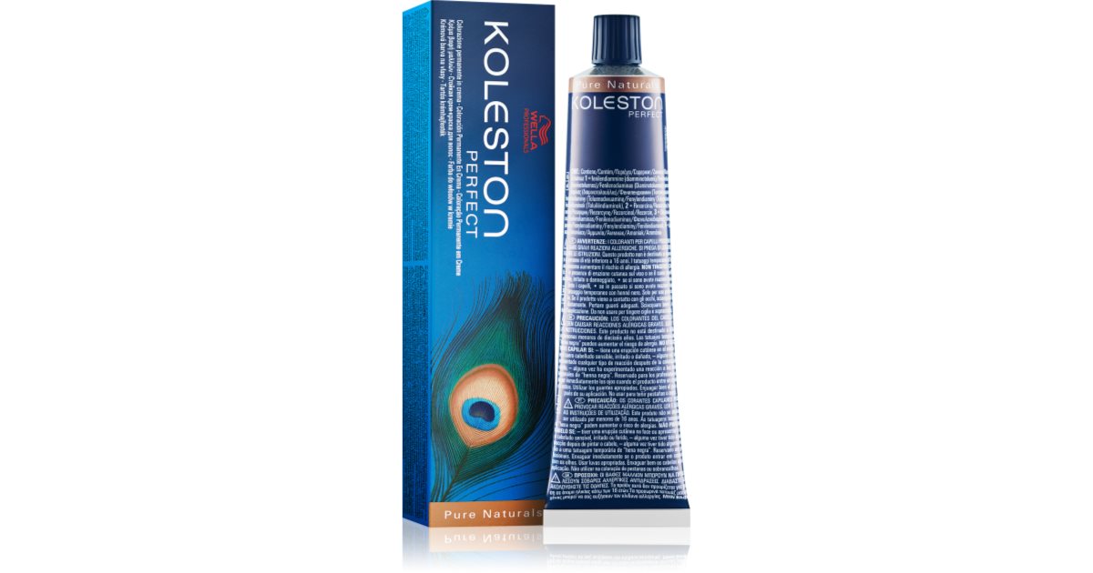 Wella Professionals Koleston Perfect Pure Naturals coloration cheveux | notino.fr